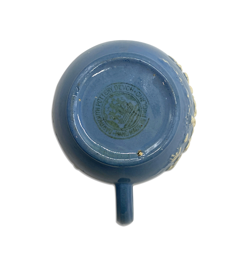 Vintage Hand Painted Blue And White Pitcher / Jug From Dartmouth ...