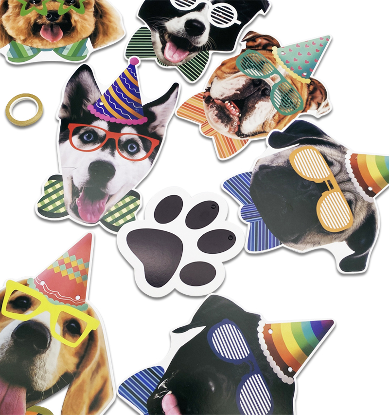 Bunting – Thirteen Party Dogs And Two Paws! – Wearenotashop